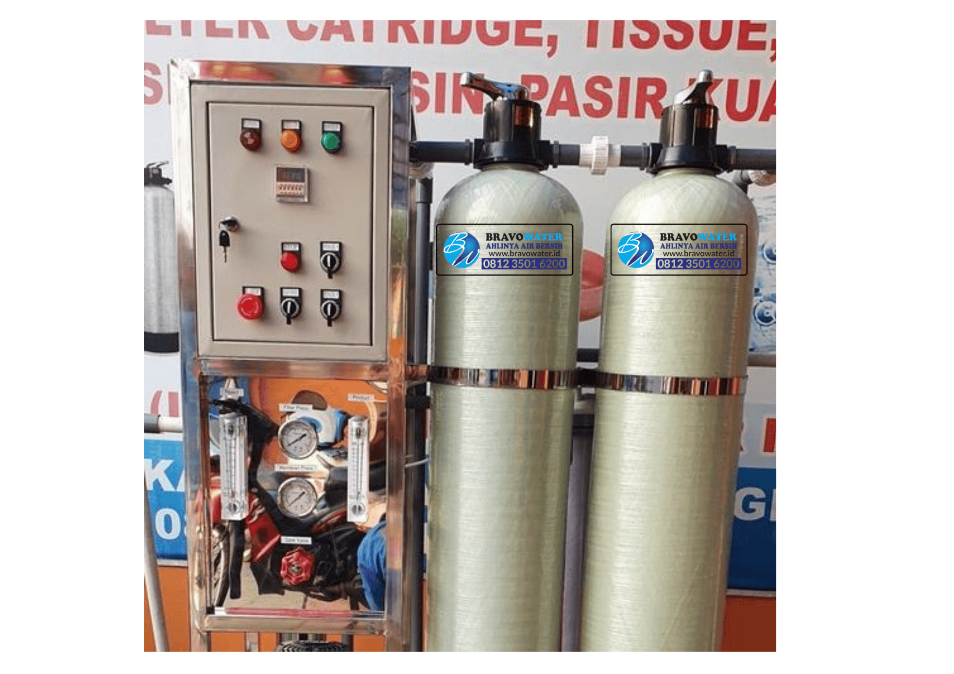 Filter Air Limbah Pabrik - Cuci Toren Filter Air
